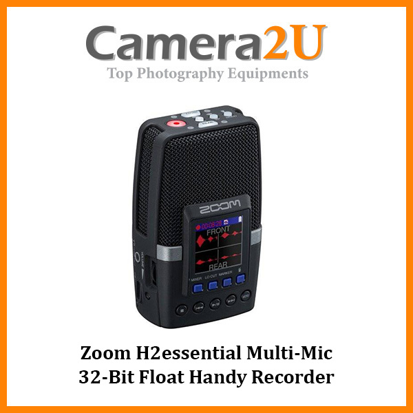 Zoom H2essential Multi-Mic 32-Bit Float Handy Recorder H2e | Camera2u ...