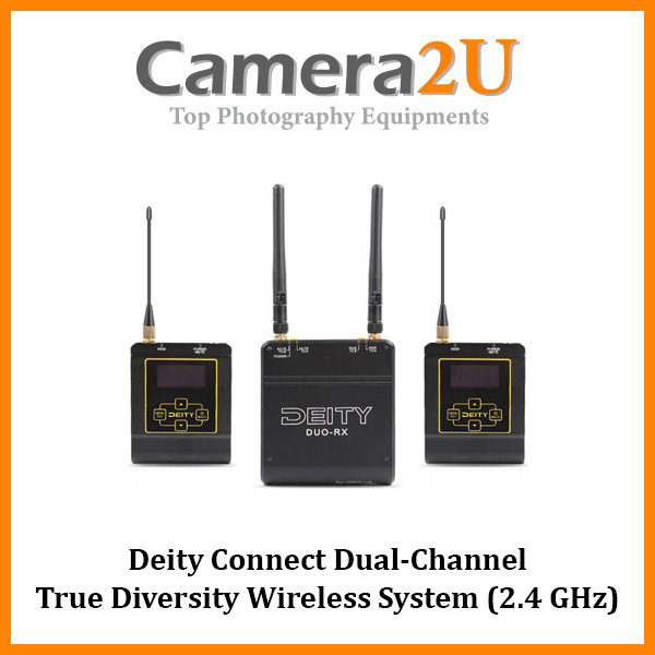 Deity Connect Dual-Channel True Diversity Wireless System (2.4 GHz ...