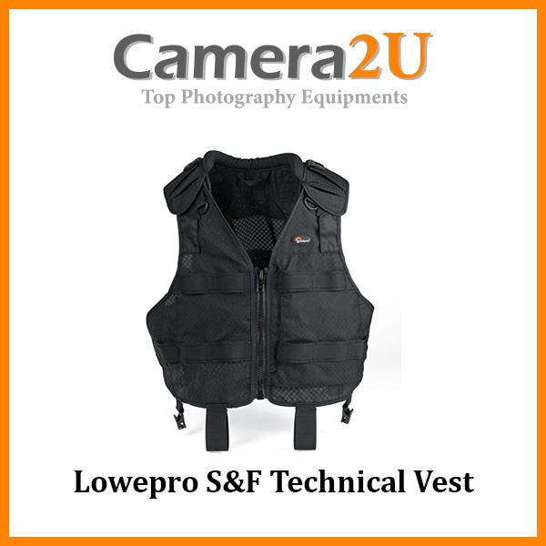 Lowepro S&F Technical Vest | Camera2u Malaysia Top Camera Equipments Store