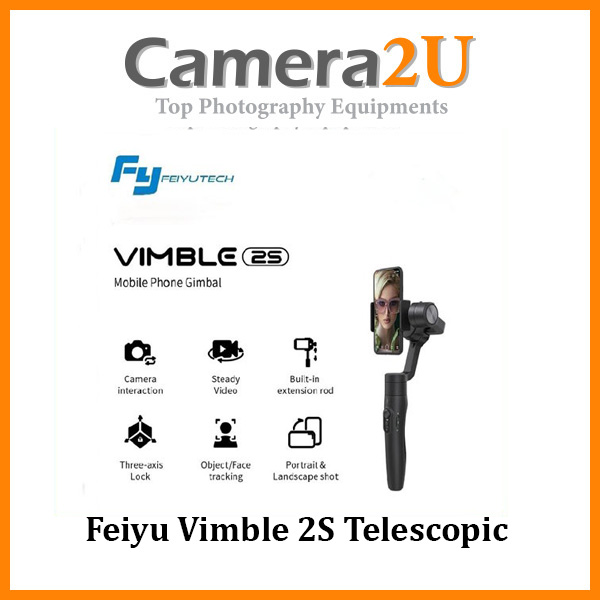 Feiyu Vimble 2S Telescopic Handheld Smartphone Gimbal Stabilizer | Camera2u Malaysia Top Camera ...